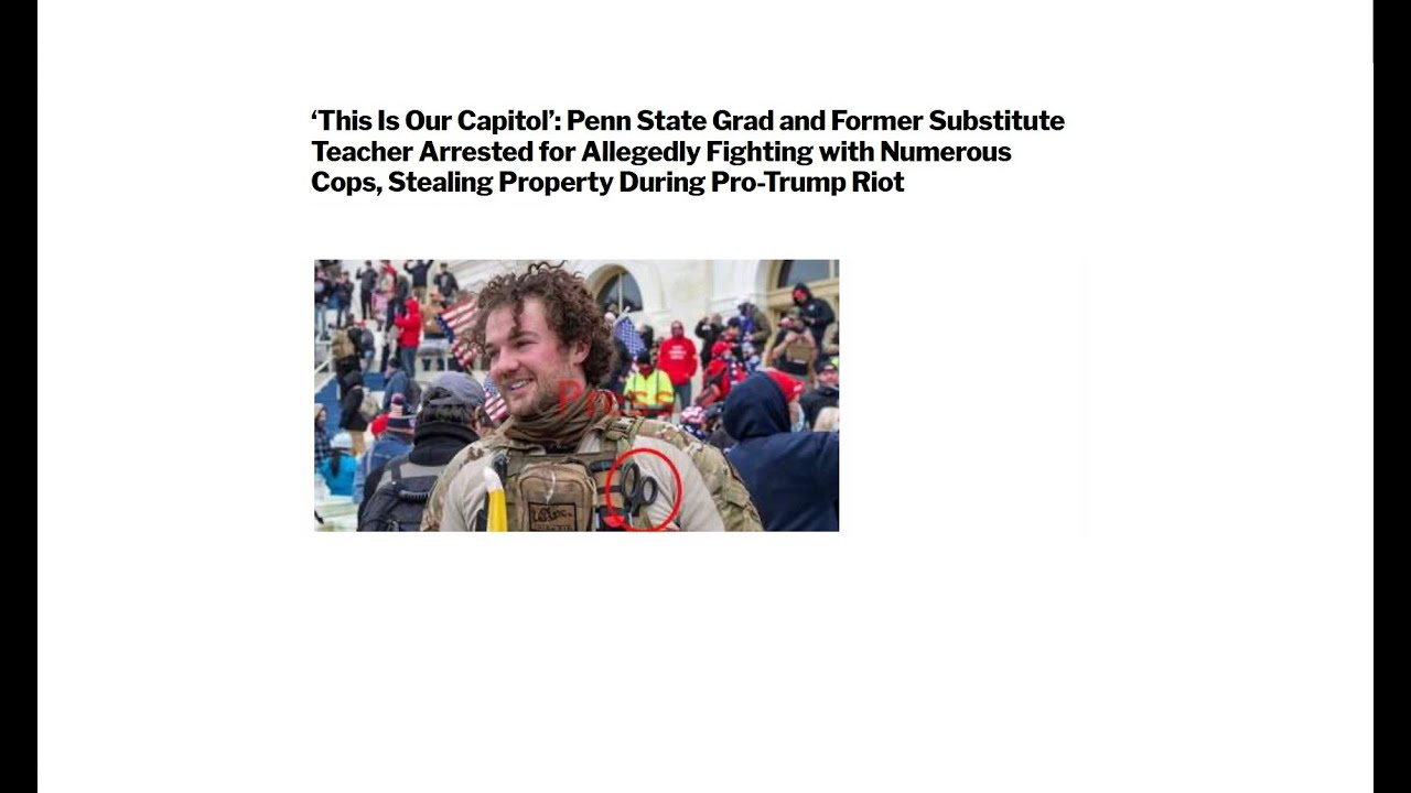 US Capitol Arrests: Robert Morss - YouTube