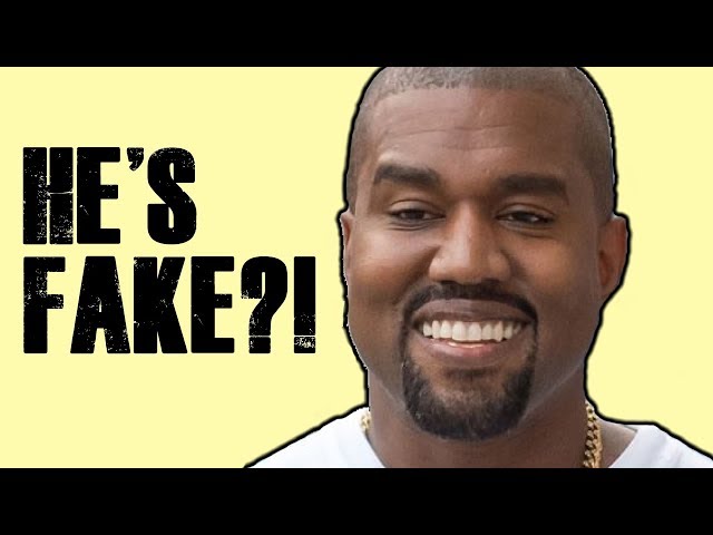 Kanye Fake Laugh Gif