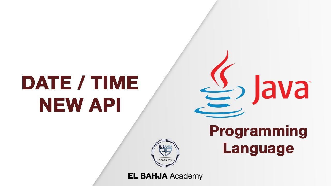 49 - Date / Time (New API) : Java (Darija) - YouTube