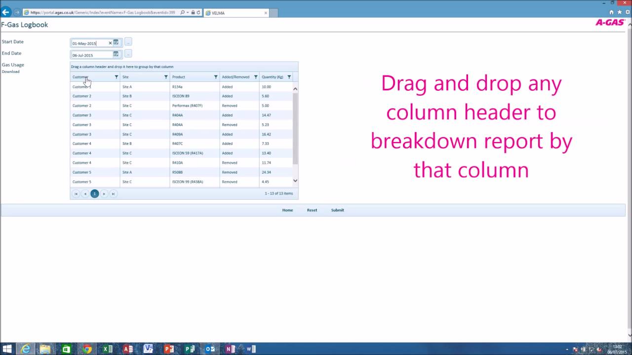 GTO: How to break down your F-Gas Logbook by customer - YouTube
