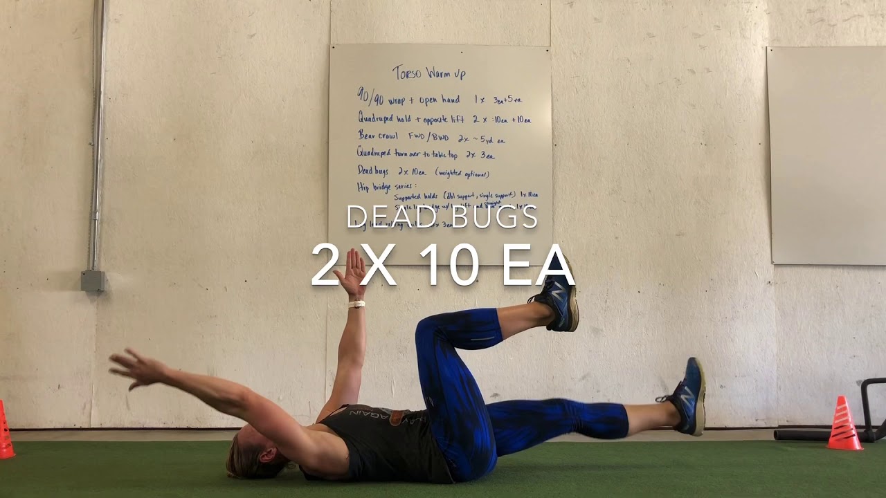 Torso warm up - YouTube