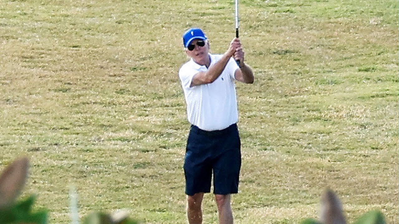 Joe Biden Golfing Video Compilation (2024) - YouTube