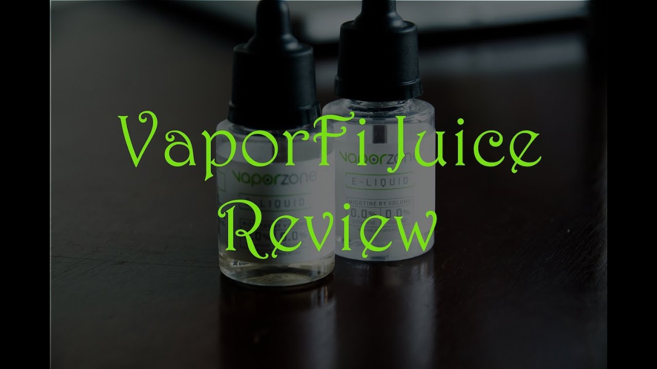 Vapor Fi Juice Review - YouTube