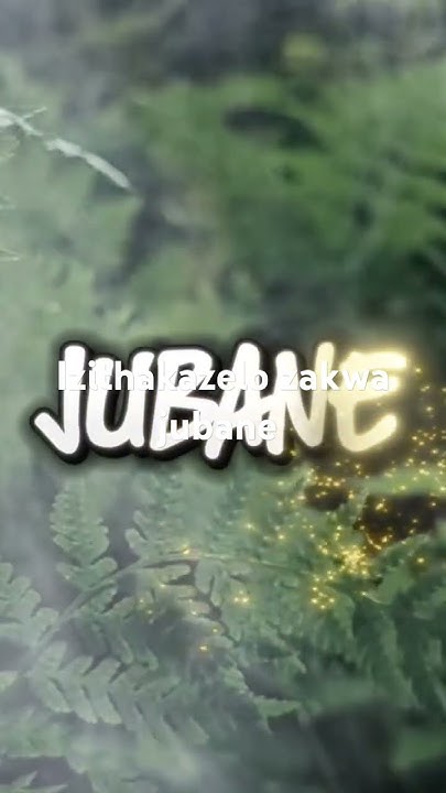 izithakazelo zakwa Jubane - YouTube