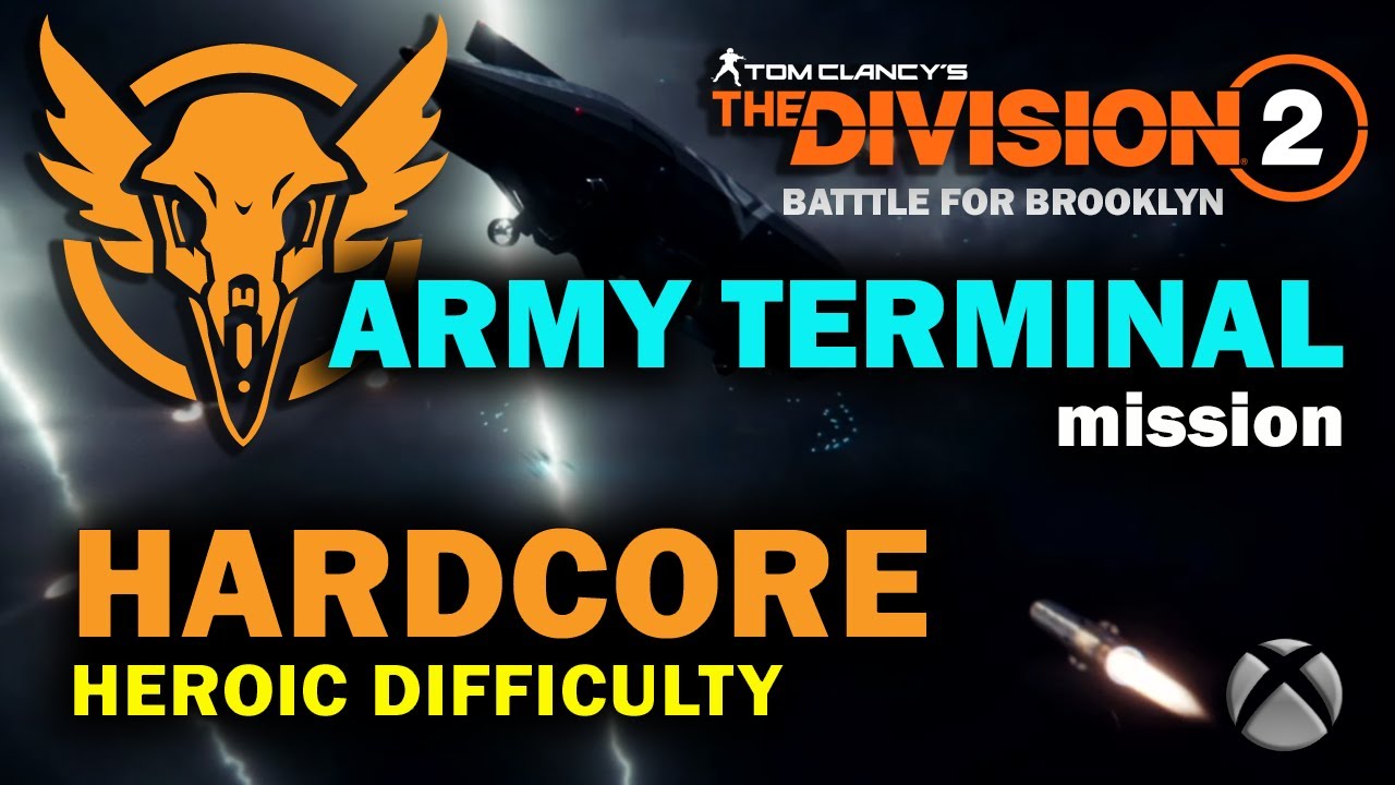 Hardcore Mode - DIVISION 2 Battle for Brooklyn - Army Terminal mission ...