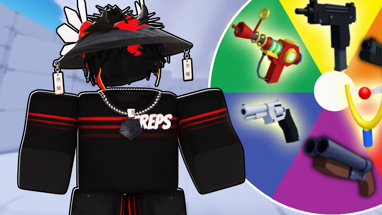 I LET a Wheel PICK My SECONDARY Weapons in Roblox Rivals.. - YouTube