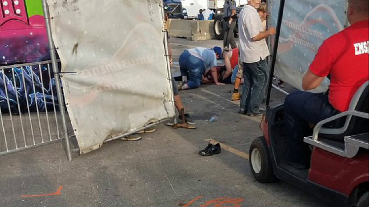 Ohio State Fair: One dead and seven hurt as thrill ride called 'The ...