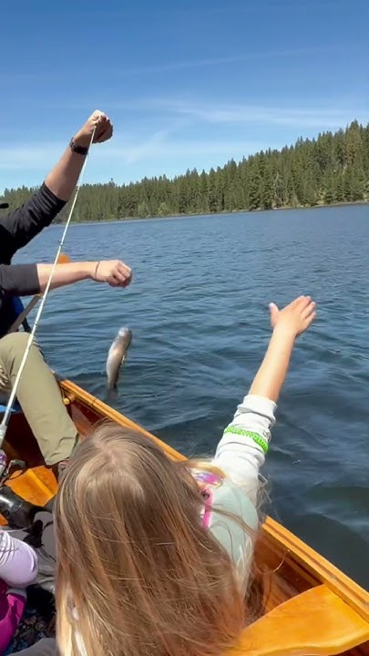 Canoeing at Sagehen Reservoir- the fishing was good! #canoeing # ...