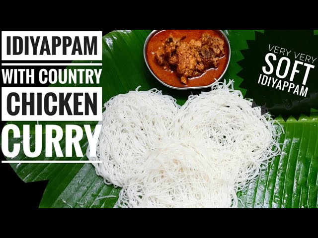 Idiyappam Chicken Curry