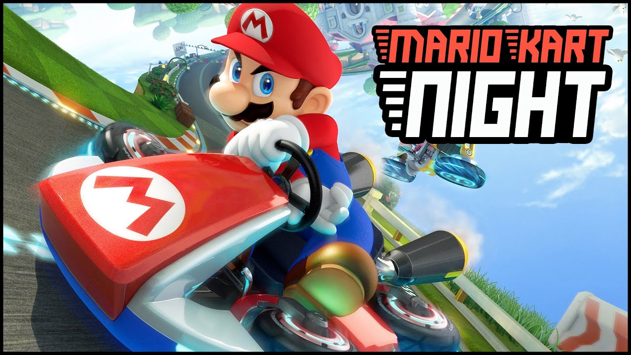Spaziogames LIVE - Mario Kart Night #2 with XanderGamer90 - YouTube