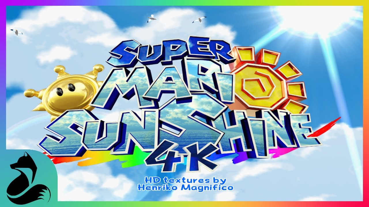 Super Mario Sunshine 4k [Texture Pack] Pt 1 - YouTube