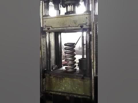 Compression load Test of the Spring ! - YouTube