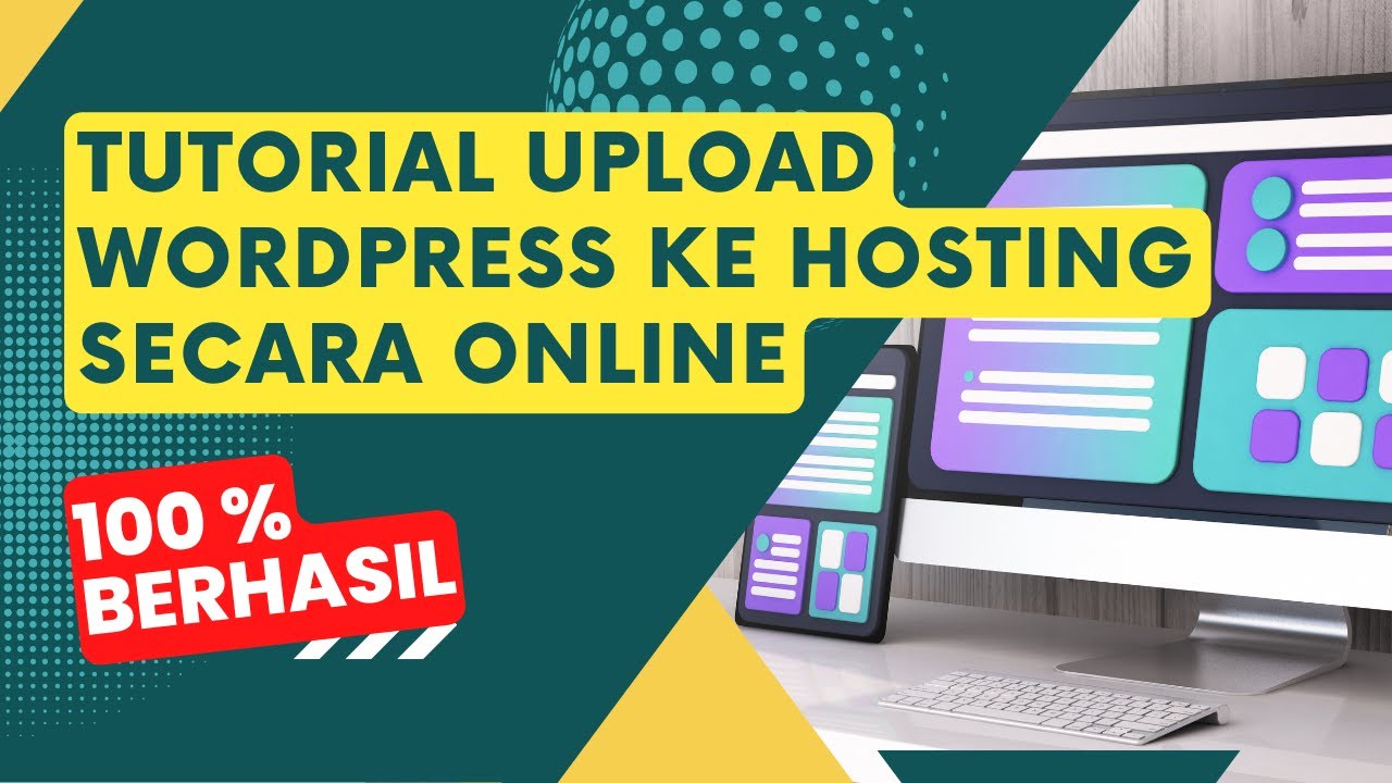 Tutorial Cara Upload Website Wordpress Ke Hosting Secara Online - YouTube