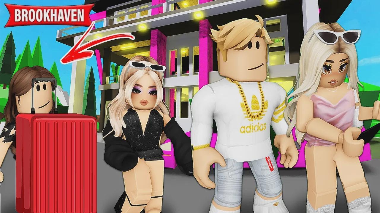 I Secretly Took a Street Girl on Vacation! | Brookhaven RP Stories ...