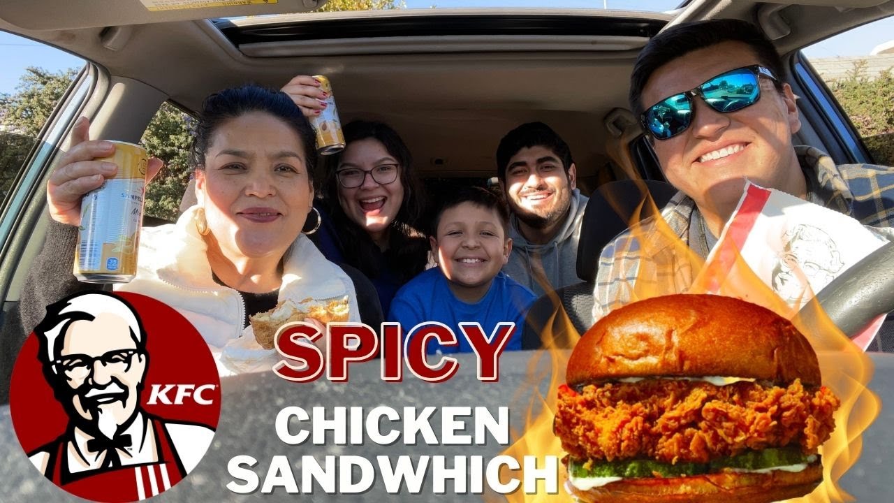 KFC SPICY CHICKEN SANDWHICH! SMACK OR WHACK? - YouTube