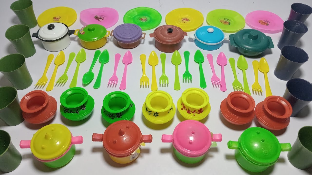 5 minutes satisfying with unboxing hello kitty Sanrio kitchen set ...
