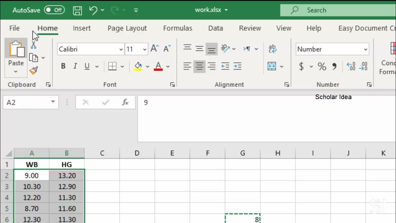 How to multiply one number in multiple data in Excel - YouTube