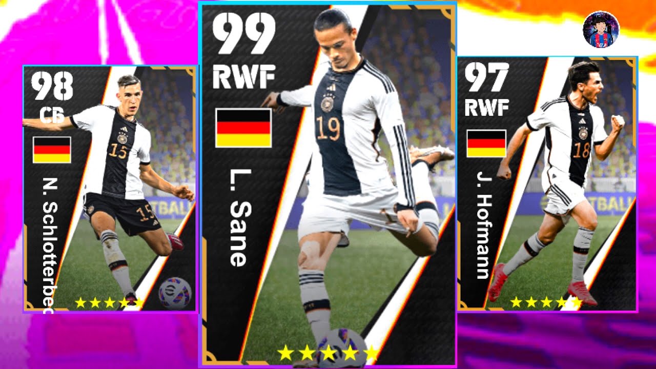 รีวิวค่าพลังนักเตะ National Team Selection Germany /efootball2023 ...