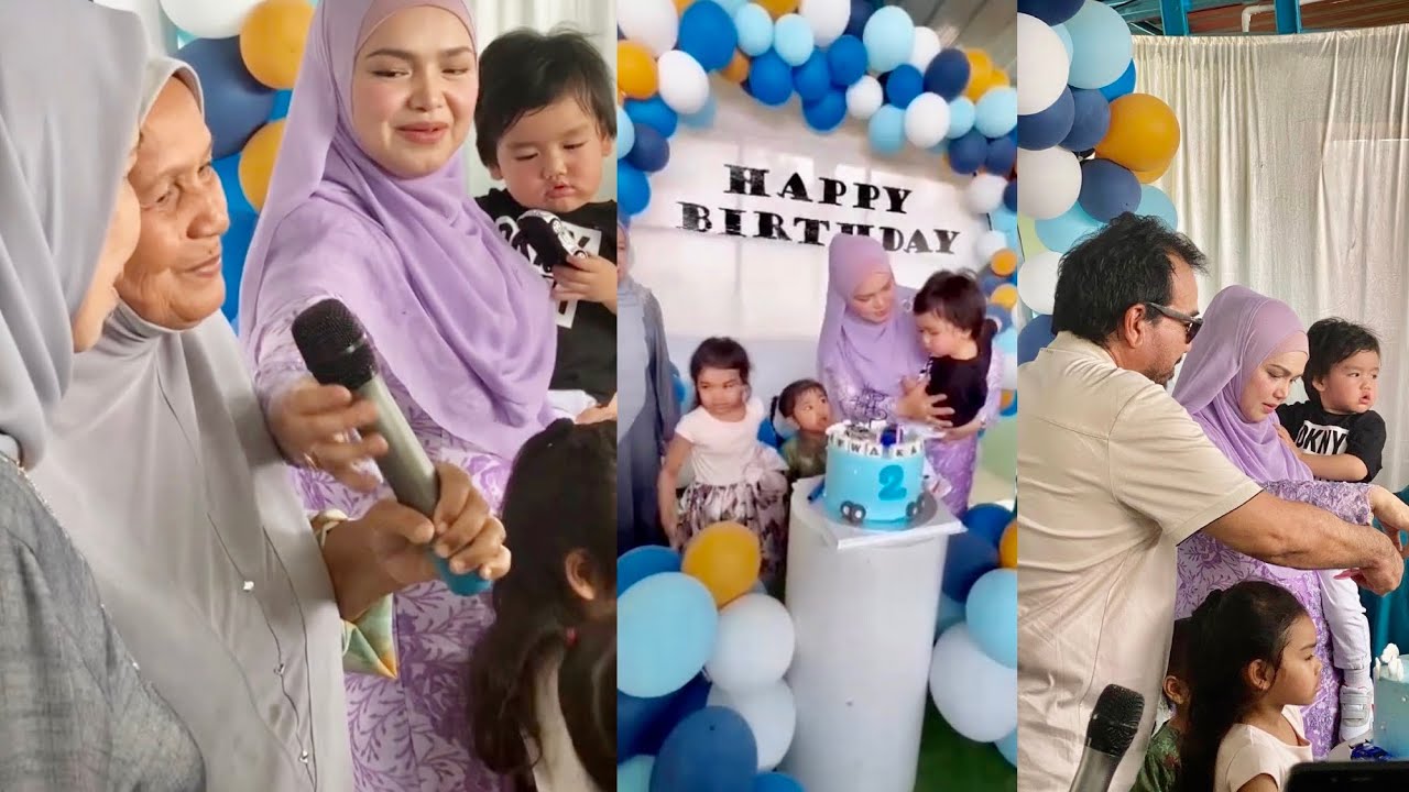 Siti Nurhaliza Sambut Birthday Afwa di Kuala Lipis Bersama Keluarga | Mak Salmah Gembira - YouTube