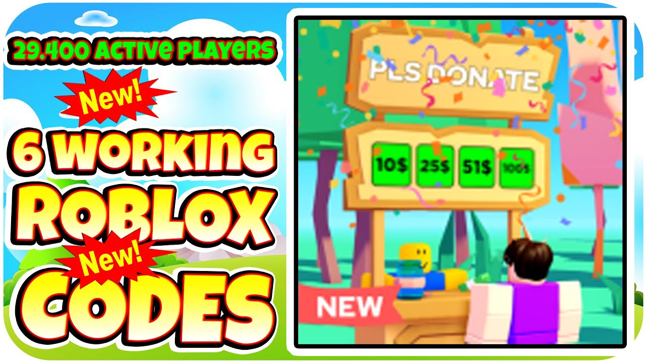 NEW CODES PLS DONATE 💸 By @haz3mn, Roblox GAME, ALL SECRET CODES, ALL ...
