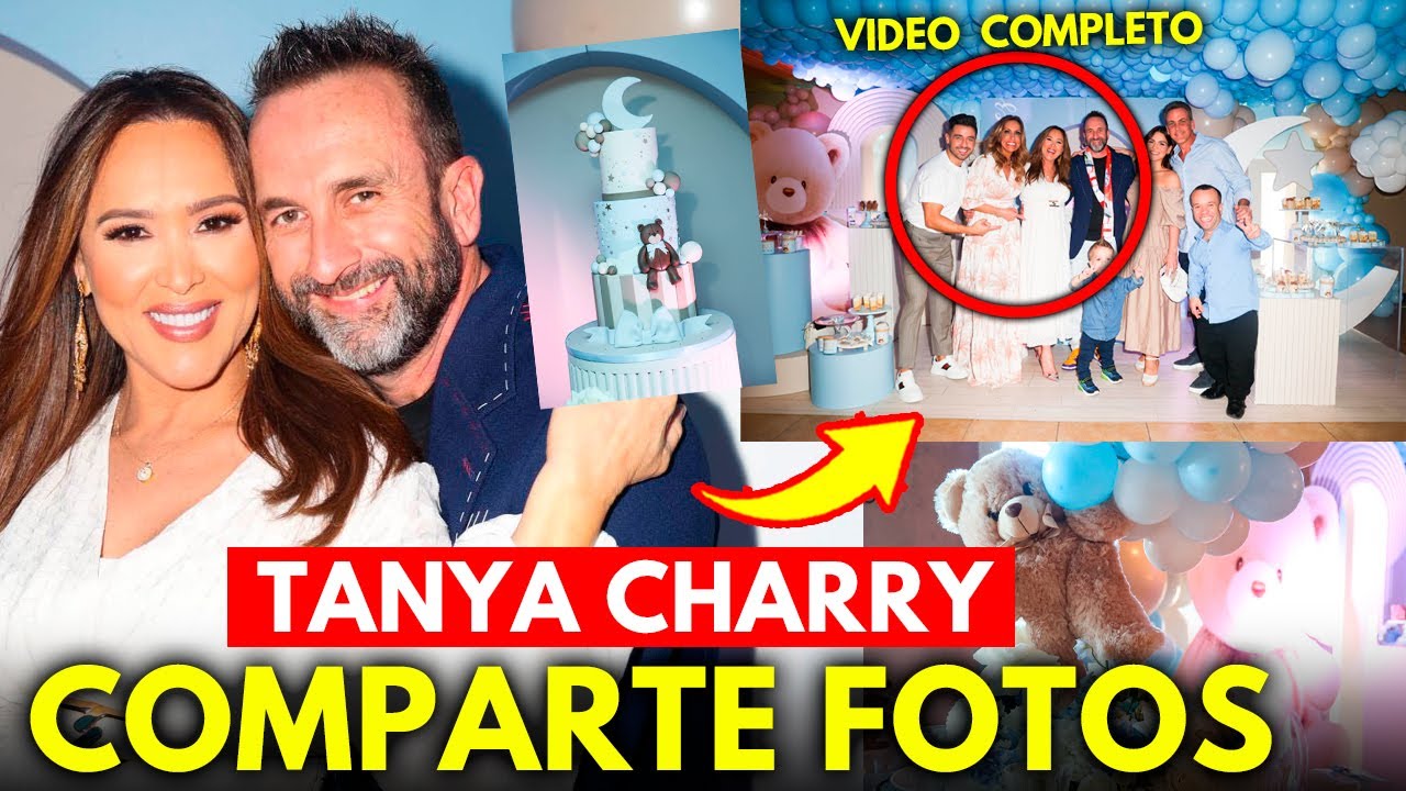 😱 Tanya Charry COMPARTE las FOTOS de su BABY SHOWER en Miami y HABLA de ...
