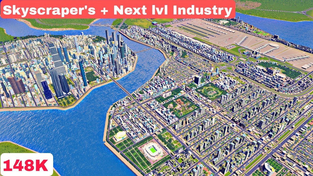 Cities Skylines - Creating a Mega City with a Unique Style ...