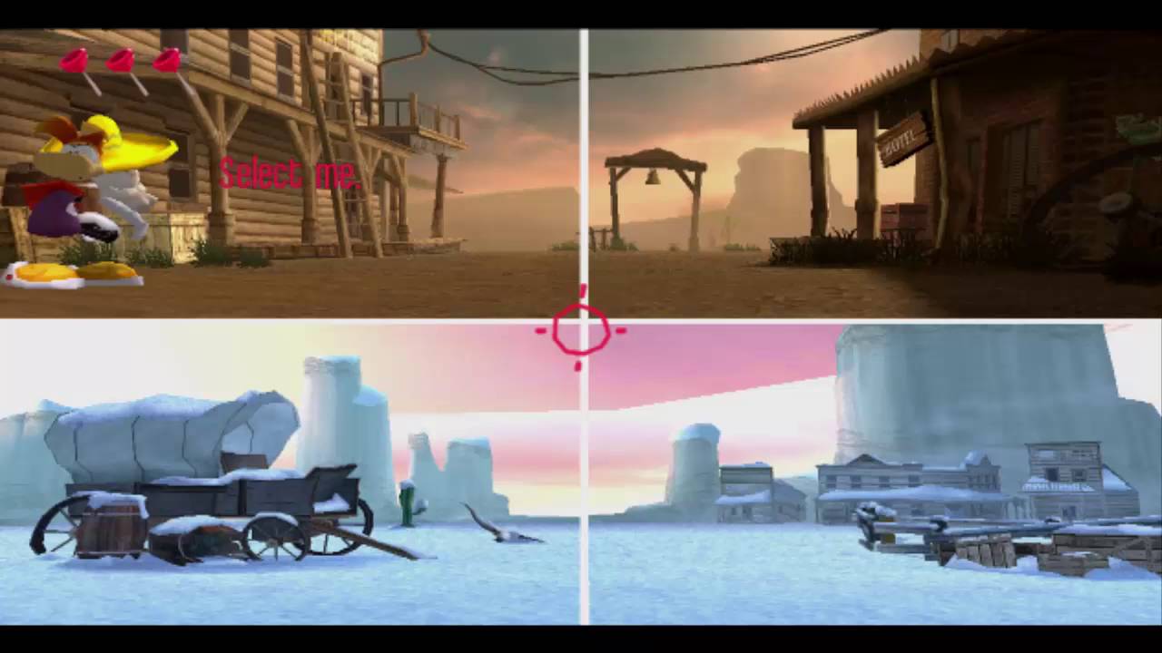 Rayman Raving Rabbids - Unused minigame - YouTube