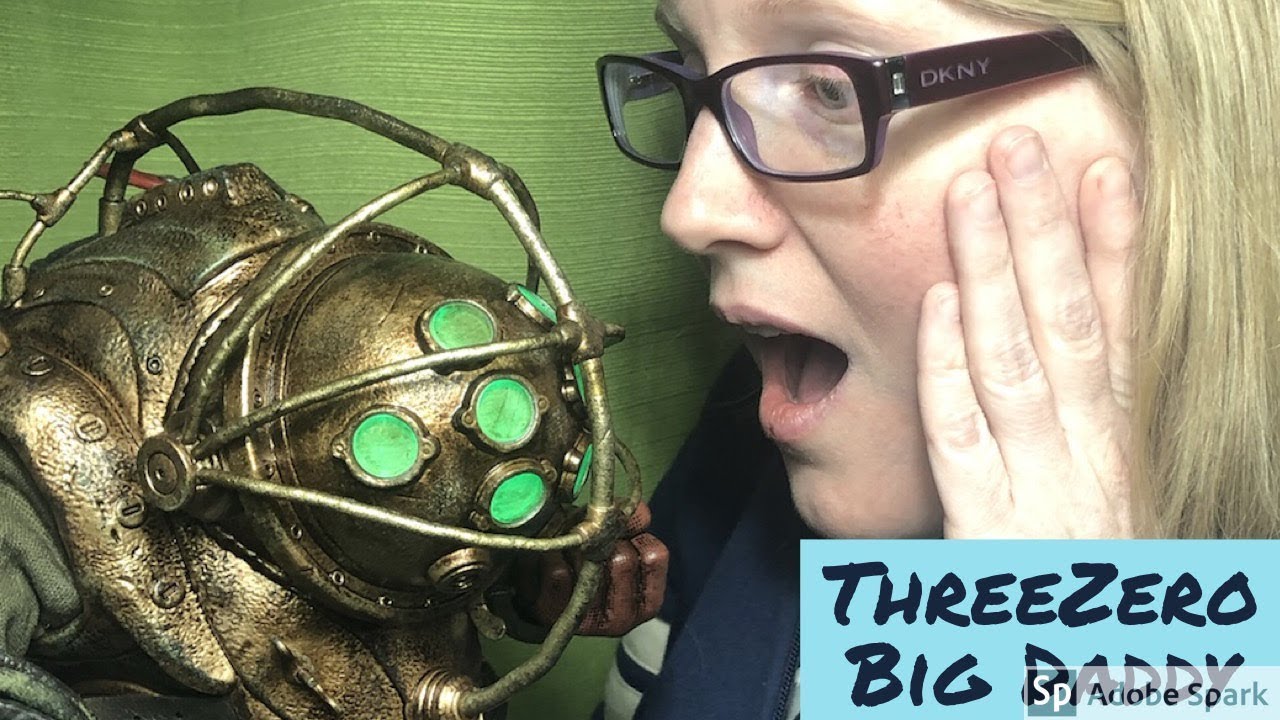 ThreeZero 1/6 Scale Bioshock Big Daddy figure unboxing and review - YouTube