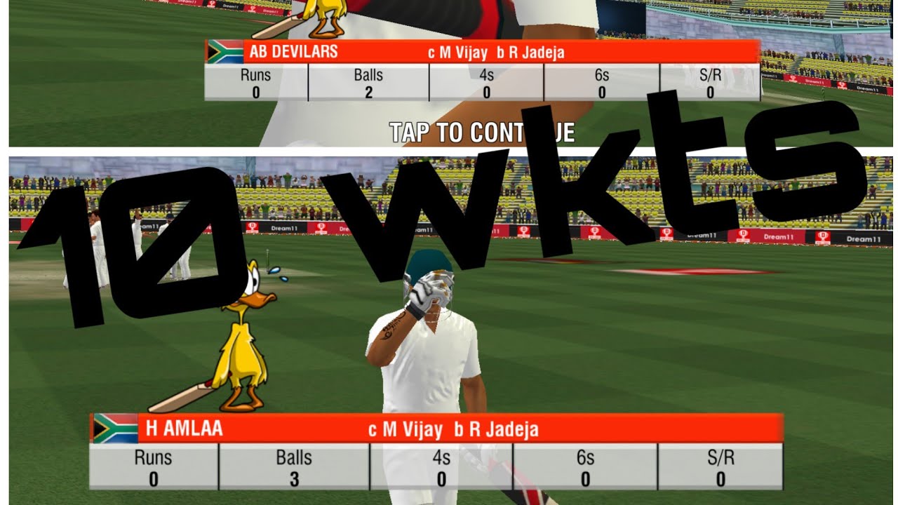 How to take test wickets quickly in WCC2 || Cricket Game || WCC2 ...