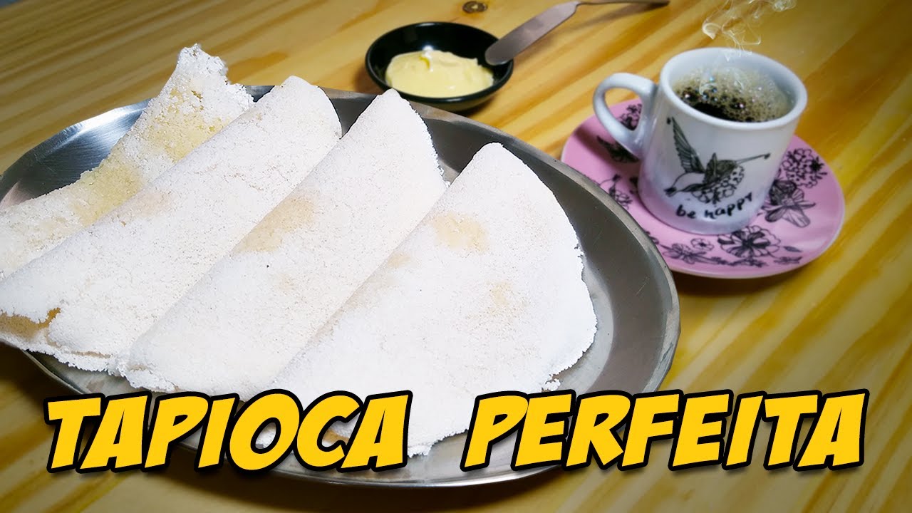 Como fazer tapioca perfeita, orgânica e sem glúten / O segredo para ...