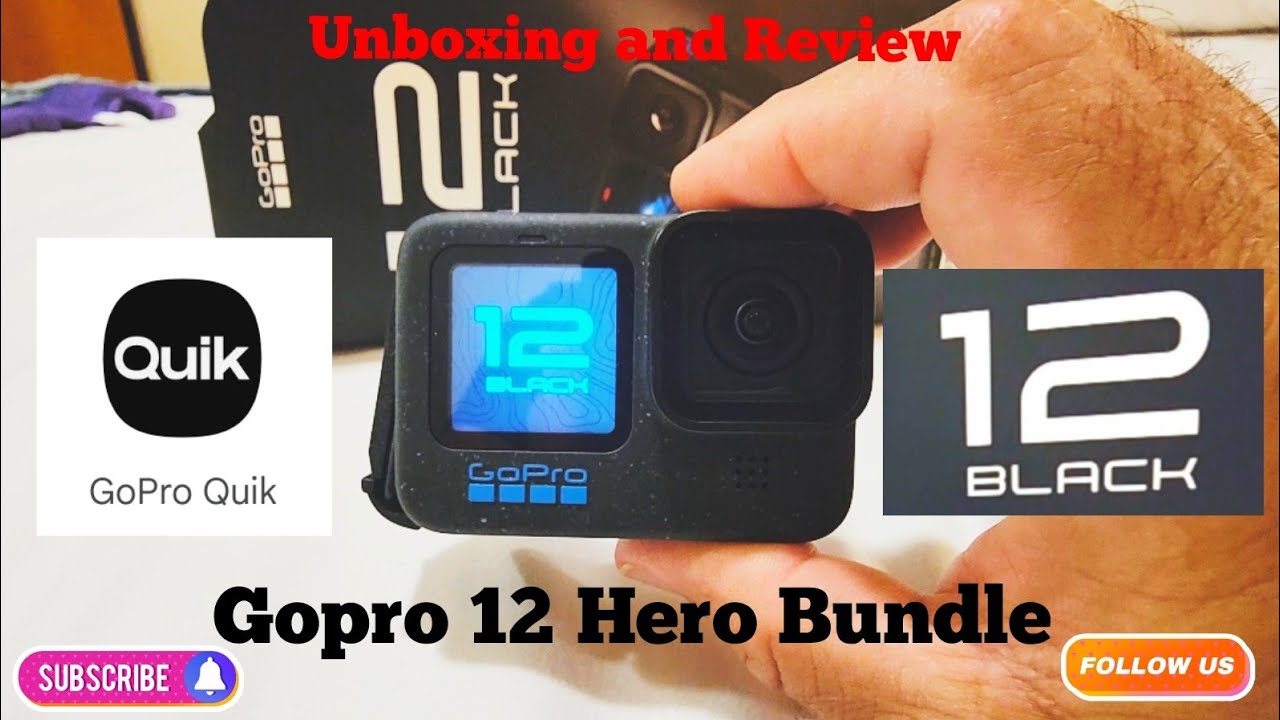 Go Pro 12 bundle Unboxing and Review. - YouTube