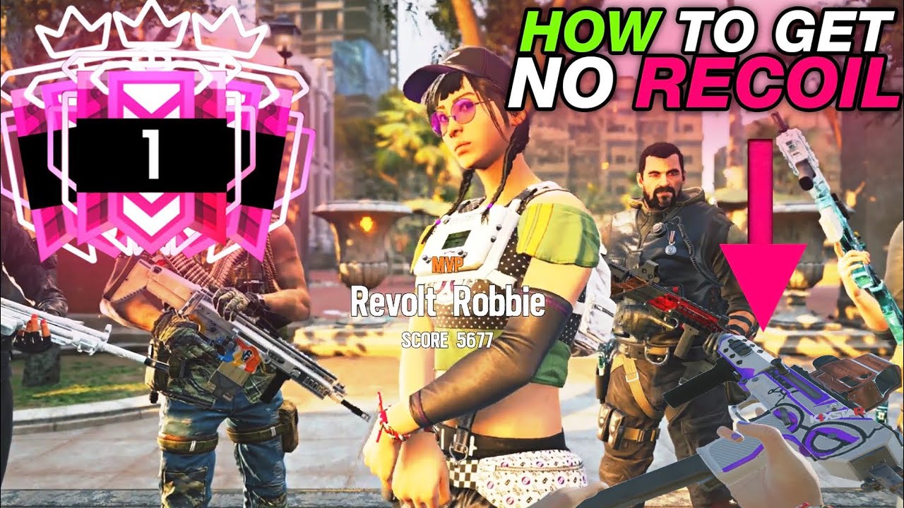 Champion Dokkaebi *NO* Recoil SMG 12 Settings & Sensitivity PS4/XBOX - Rainbow Six Siege Console ...