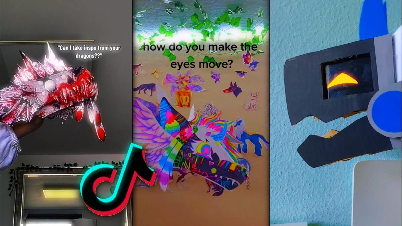 😱THE AMAZING Paper Dragon 🔥Puppet TikTok Compilation #2 - YouTube