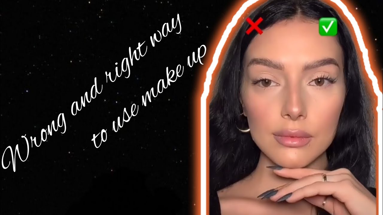 correct way to use liner/makeup /wrong and right way to use makeup#youtube #youtuber #beauty ...