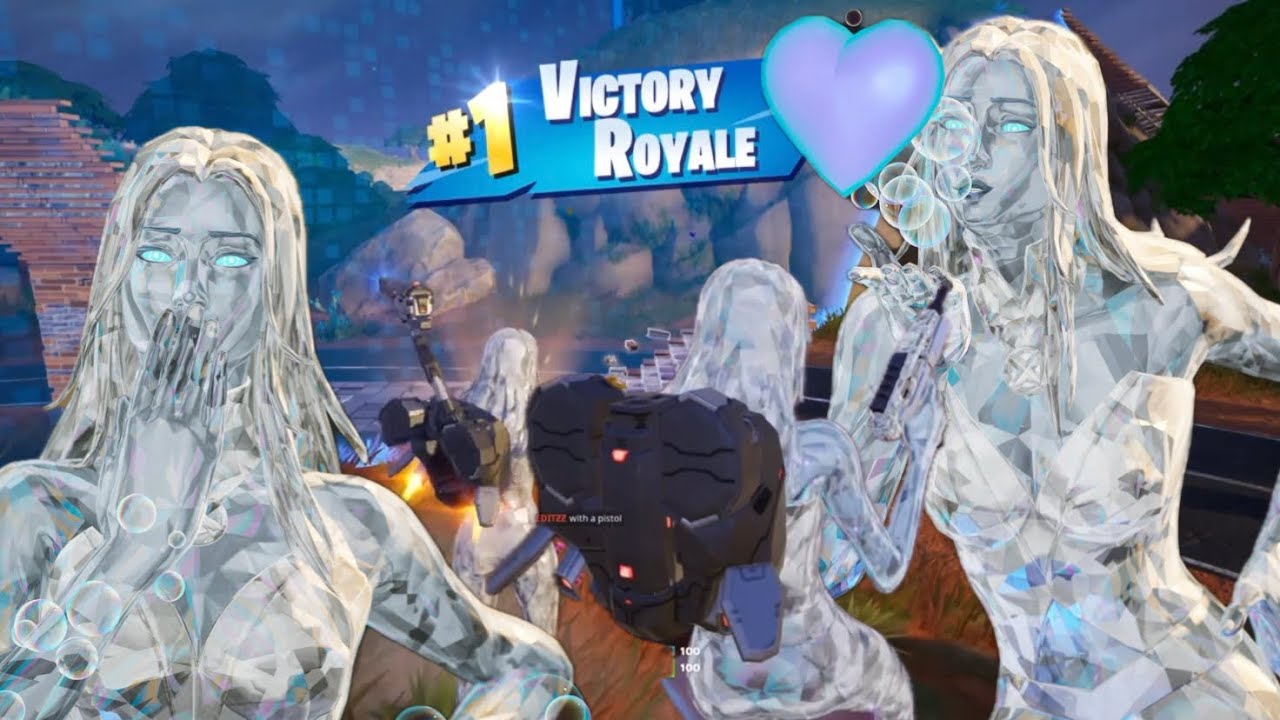 Victory Royale as Emma Frost! - YouTube