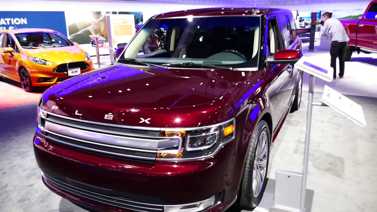 New 2018 Ford Flex Crossover Wagon SUV - Exterior Tour - 2017 LA Auto ...