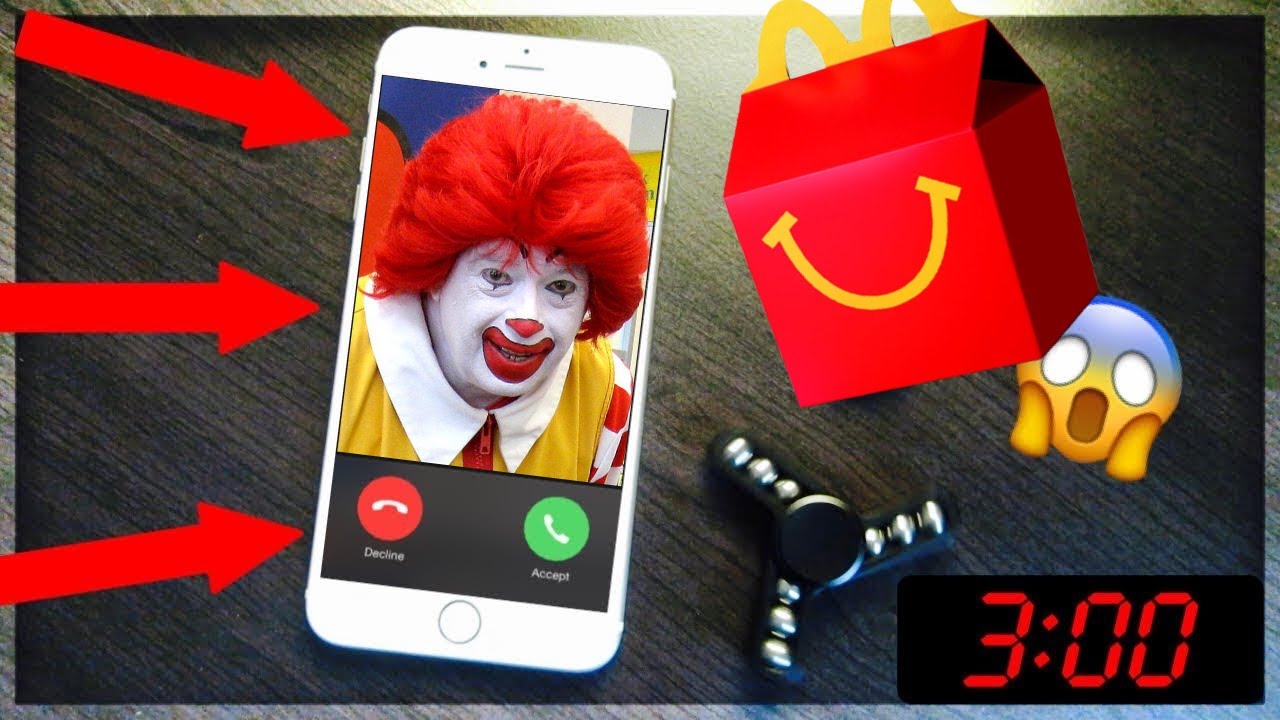 Calling Ronald Mcdonald At 3am Gone Wrong Youtube