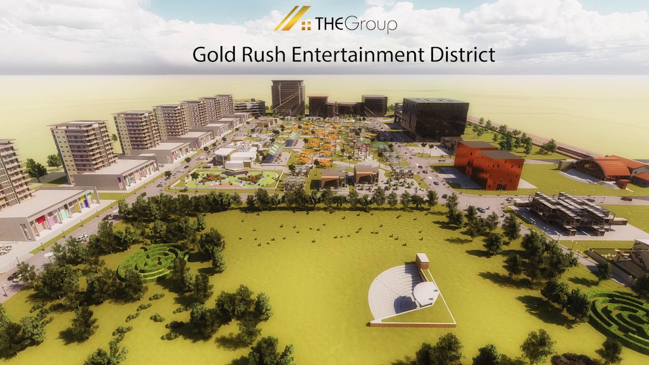 Gold Rush Entertainment District - YouTube