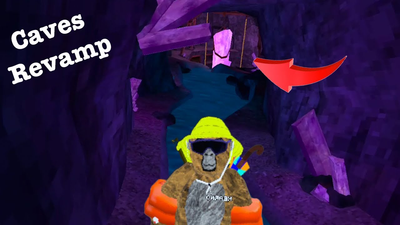 Gorilla Tag Caves Revamp - YouTube
