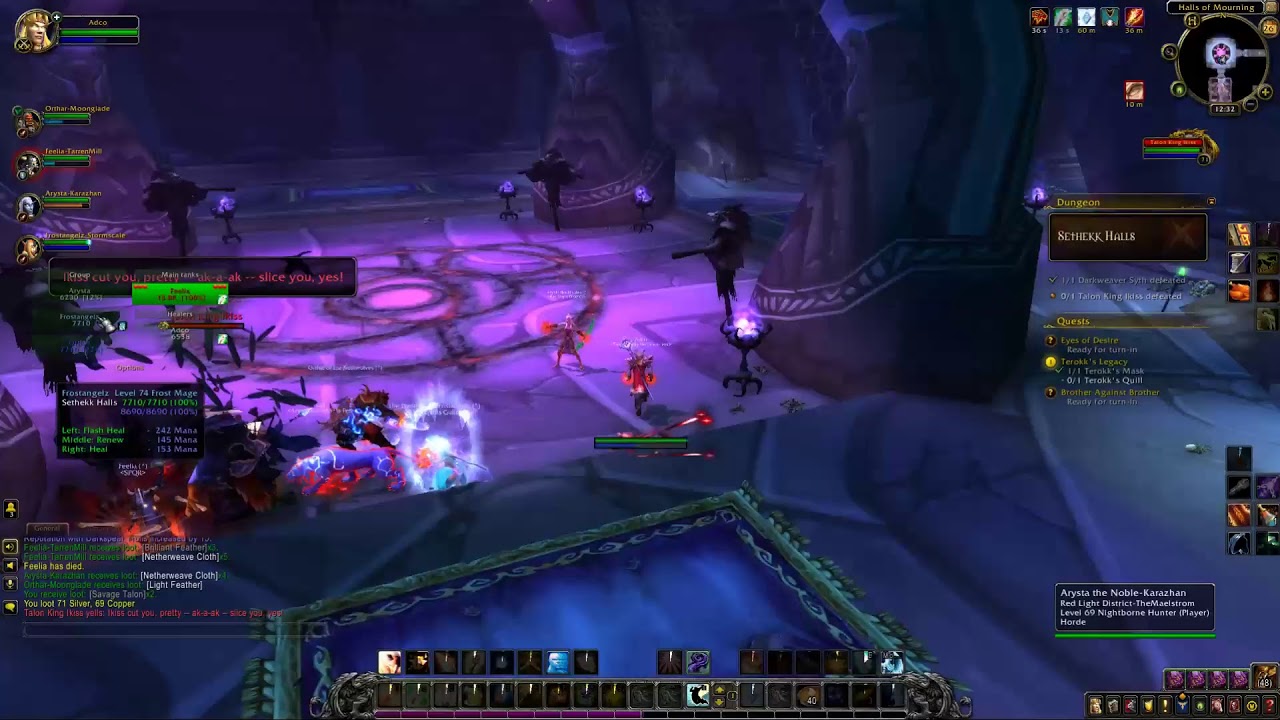 Halloween - World of Warcraft - Sethekk Halls - YouTube