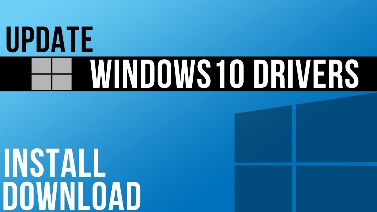 How to Update Drivers on Windows 10 - YouTube