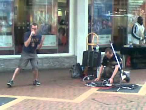 Street performance in Birmingham - YouTube