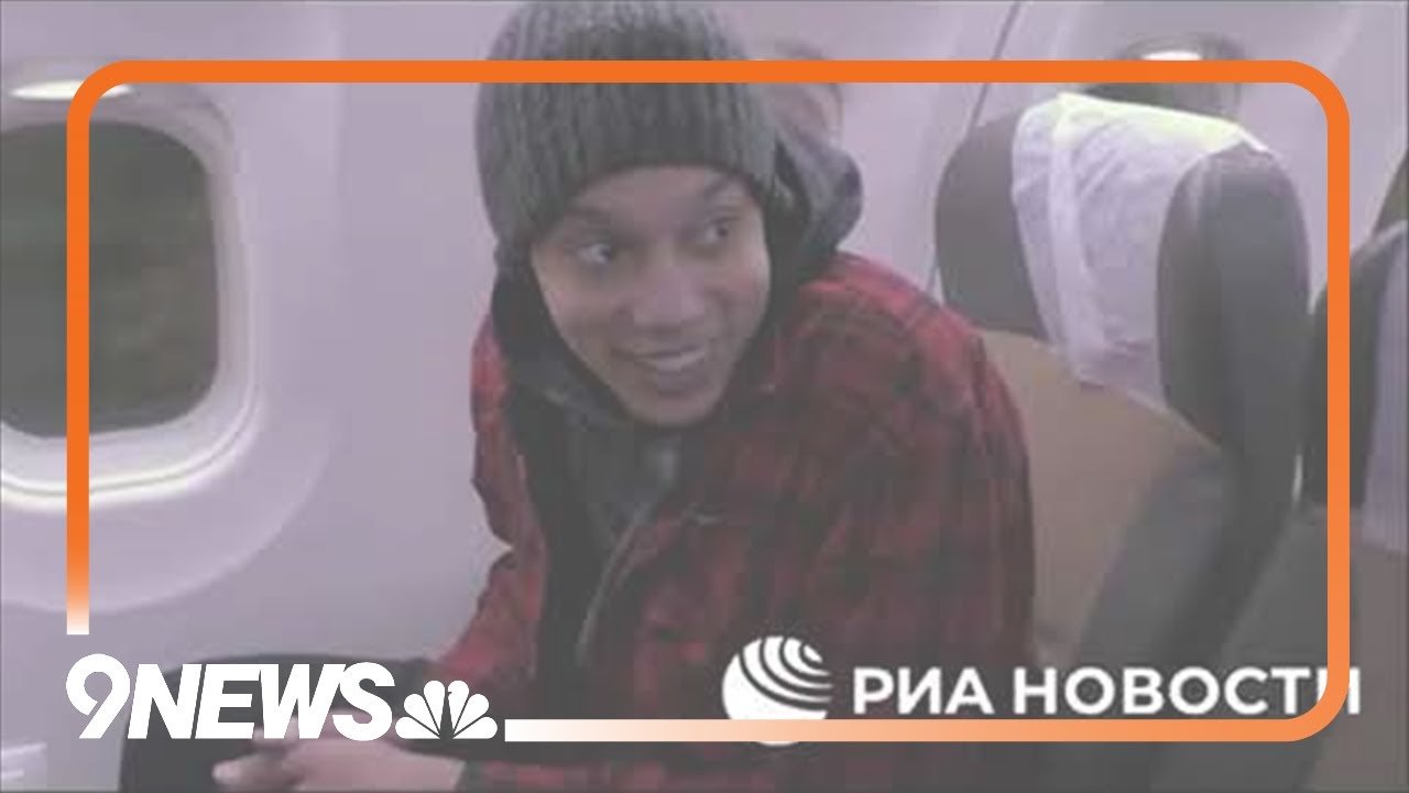 Brittney Griner Release | New Footage Shows Her Leaving Russia - YouTube