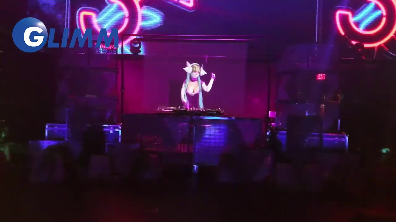3d Holographic Technology In Dark Environment Holoflex Pepperscrim