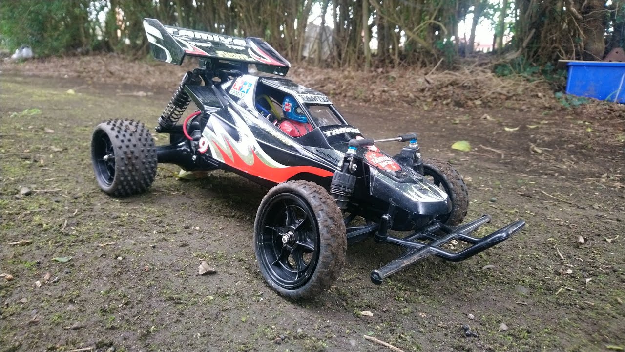 Tamiya Rising Fighter Black new Motor Test - YouTube