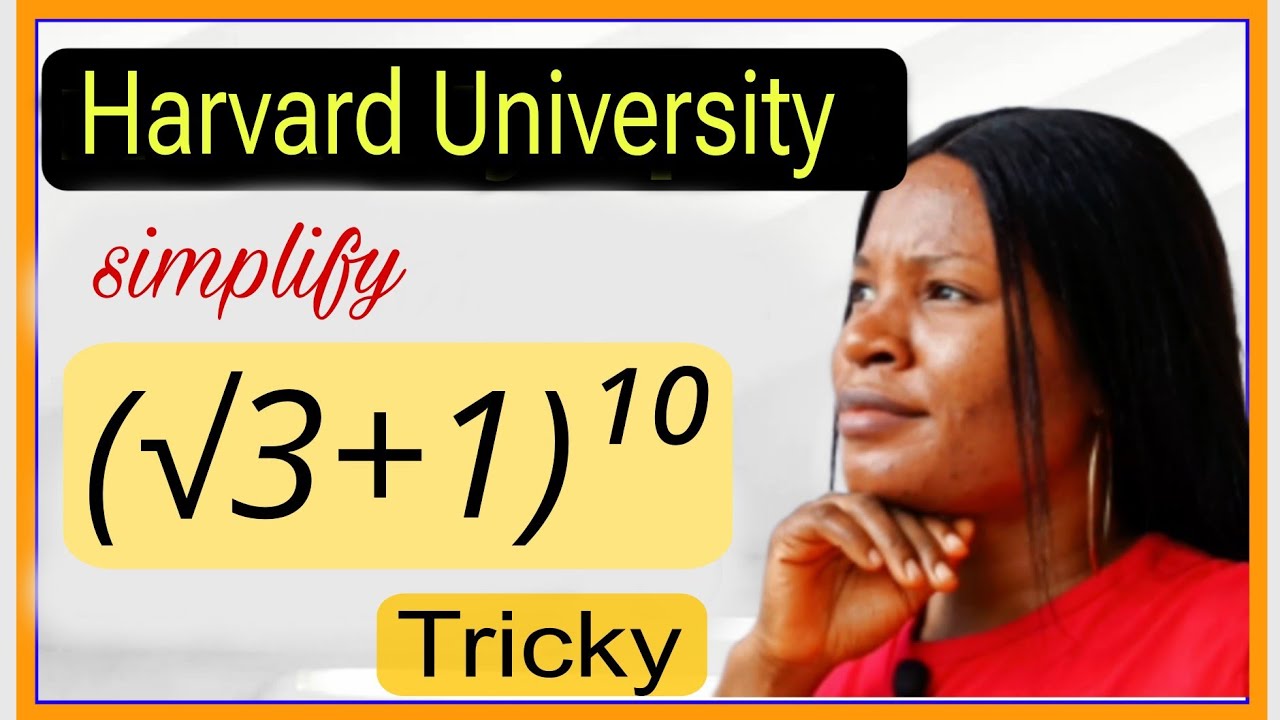 A Harvard University Entrance Exam| Algebra Simplification |Can you ...