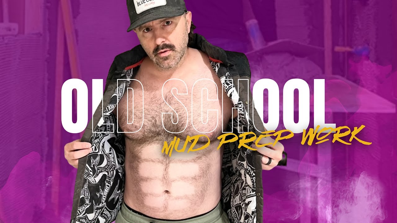 Old school mud float prep work for tile shower. - YouTube