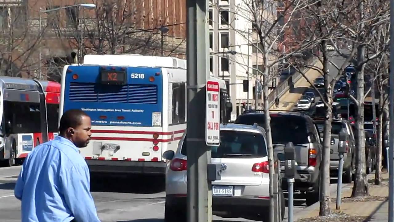 WMATA 1995 American Ikarus 436 #5218 Pulloff! - YouTube