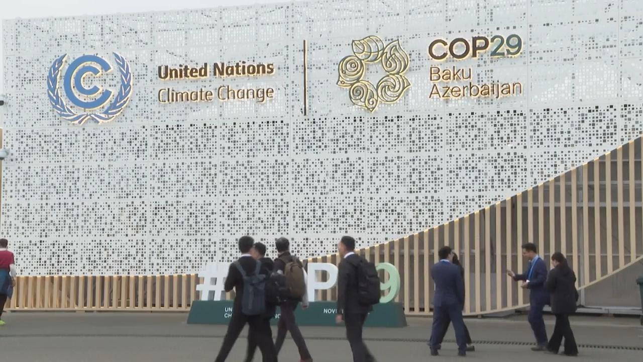 First delegates arrive for COP29 as UN climate talks kick off in Baku ...