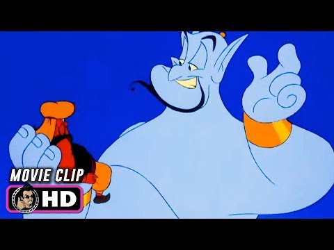 ALADDIN AND THE KING OF THIEVES Clip - Genie Returns (1996) Disney